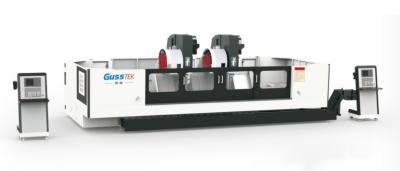 China KBE-4500MD/ED 3 Axis Double Head Aluminium Profile Machining Center for sale
