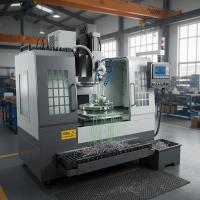 China Vertical Machining Center with 24 Tool Magazine 500mm X-Axis Travel and 3 Phase 380V Power Supply for Precision CNC Milling for sale