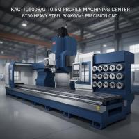 China 10.5m X-axis Travel Steel Profile Machining Center with BT50 Spindle System and 3000kg/m² Load Capacity for sale