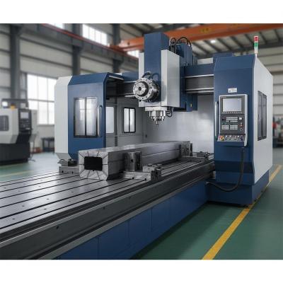 China 8.5m X-axis Travel Steel Profile Machining Center with 3000kg/m² Load Capacity and BT50 Spindle System for sale