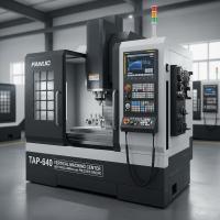 China TAP-640 Vertical Machining Center with High Speed 48000mm/min, Fanuc CNC Control, and Precision Drilling for sale
