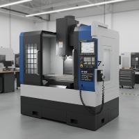China VF-600 Vertical Machining Center with 1200 Inches per minute Rapid Traverse Rate, 50 X 20 Inches Table Size, and 20 HP Spindle Motor Power for sale