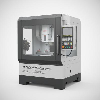 China TAP-740 CNC Drilling and Tapping Center 20,000 RPM Direct-Drive Spindle Rapid Tool Change No Home Return Required for sale