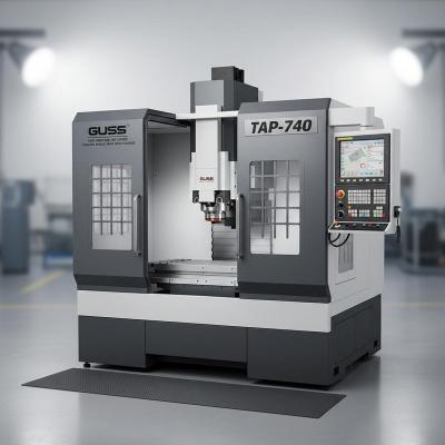 China GUSS TAP-740 High-Speed CNC Tap Center with 20,000 RPM Spindle and 48 m/min Rapid Traverse Featuring FANUC CNC System for sale