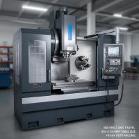 China 600 Mm Z Axis Travel High Speed VMC Machine Providing 850 X 550 Mm Table Size Suitable for Heavy Duty Milling Processes for sale