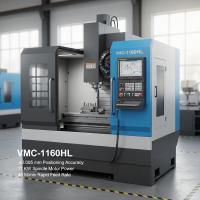 China VMC-1160HL Vertical Machining Center with ±0.005 mm Positioning Accuracy, 11 KW Spindle Motor Power, and 48 M/min Rapid Feed Rate for sale