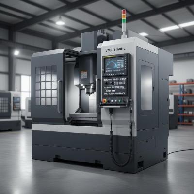 China VMC-1160HL Vertical Machining Center with 8000 RPM Spindle Speed, 48 M/min Rapid Feed Rate, and ±0.005 Mm Positioning Accuracy for sale