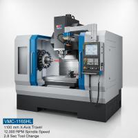 China VMC-1165HL Vertical Machining Center with 1100 Mm Travel X-Axis 12,000 RPM Spindle Speed and 2.8 Seconds Tool Change Time for sale