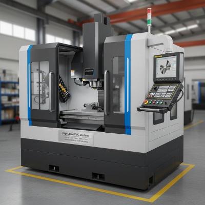 China High Speed VMC Machine with 1100 mm Travel X-Axis and 650 mm Travel Y-Axis for Precision ±0.005 mm CNC Machining for sale