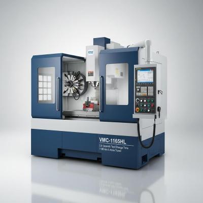 China VMC-1165HL Vertical Machining Center with 2.8 Seconds Tool Change Time 1100 Mm X-Axis Travel and FANUC 0i-MF Control System for sale