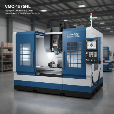 China VMC-1575HL High-Speed CNC Machining Center | 1500mm X-Axis & 12,000 RPM Direct-Drive Spindle for sale