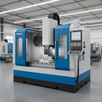 China High Speed CNC VMC Machine with FANUC 0i-MF Control System and 20000/20000/12000mm/min Rapid Speed for 1500 X 750 Mm Workpieces for sale