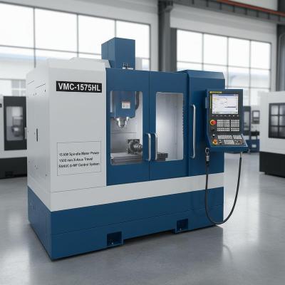 China VMC-1575HL Vertical Machining Center with 15 KW Spindle Motor Power 1500 Mm X-Axis Travel and FANUC 0i-MF Control System for sale