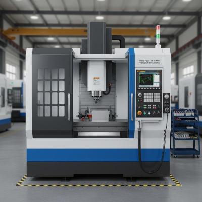 China High Speed VMC Machine with 36 M/min Rapid Feed Rate and FANUC CNC System for Precision Machining on 1500 x 750 mm Table for sale
