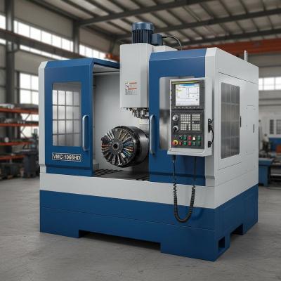 China VMC-1066HD Vertical Machining Center with High Speed Axis Movement, Precision Milling, and 24-Tool Magazine for Industrial Use for sale