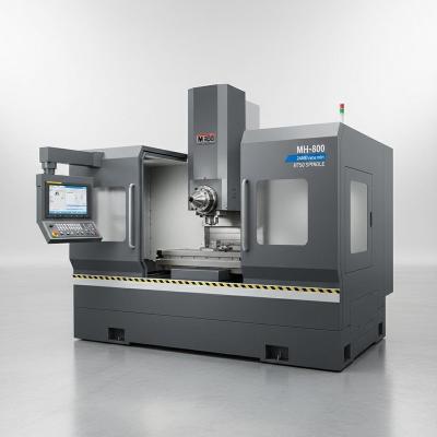 China MH-800 Horizontal Machining Center with Inverted T Classic Structure 24000mm/min Rapid Traverse Speed and BT50 Spindle Taper Hole Box-way / Linear Way HMC for sale
