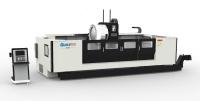 China 6.5m X-axis Travel Steel Profile Machining Center with 3000kg/m² Load Capacity and BT50 Spindle System for sale