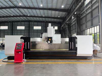 China 4.5m X-axis Travel Steel Profile Machining Center with 1000kg/m² Load Capacity and BT50 Spindle System for sale