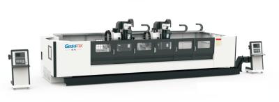 China KBC-6500ETD Moving Column Swing-Axis Machining Center | Dual-Spindle 4-Axis Aluminum Profile CNC Mill for sale
