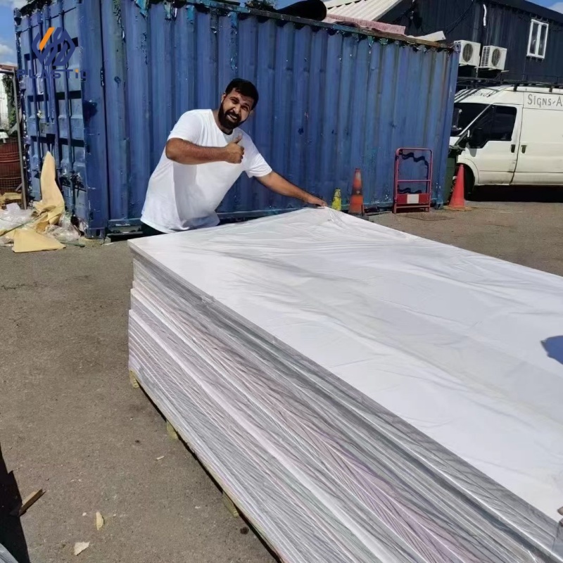 Latest company news about 40ft container Acrylic Sheet And PVC Foam Board Shipping