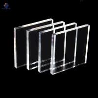China Clear Perspex Acrylic Sheet 3mm 5mm 100% Virgin PMMA Weather Resistance for sale