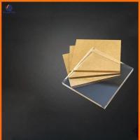 China Clear Plastic Acrylic Sheet Chemical Resistant OEM With 94% Light Transmission for sale