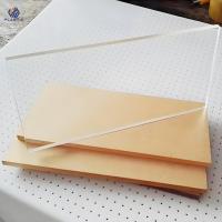 China Standard Size Clear Acrylic Sheet 100% PMM Material Virgin for sale