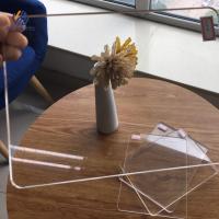 China Clear Cast Acrylic Sheet 4*8ft Clear Plexiglass sheet 3mm 100% Virgin for sale