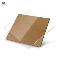 China Customized Logo Transparent Acrylic Sheet Both Side Paper Film Protective for sale