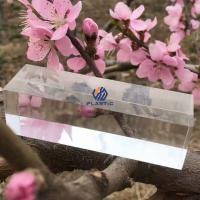 China 50mm Acrylic Clear Board Fireproof Customized for Signage for sale