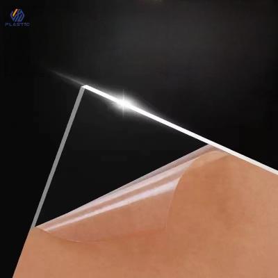 China Paper Or Plastic Film Surface Cast Acrylic Panel Sheet 1220x2440mm 1020x2020mm for sale