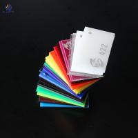 China OEM ODM Color Cast Acrylic Plastic Sheet With 100% Virgin PMMA Raw Material for sale