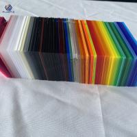 China Virgin PMMA Cast Acrylic Sheet 1.5mm-20mm Thickness for Advertising for sale