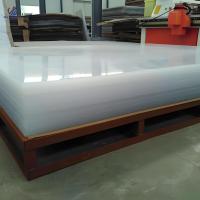 China Weather Resistance Cast Acrylic Sheet 93% Light Transmission For Light Box for sale