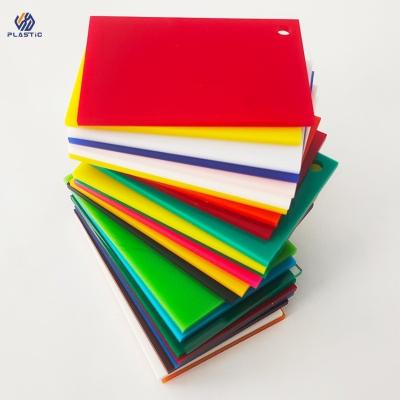 China 1250x1850mm Color Acrylic Plastic Sheet Chemical Resistance Cast Acrylic Panels for sale