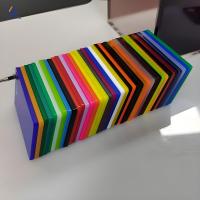 China 1250x1850mm Color Acrylic Plastic Sheet Chemical Resistance Cast Acrylic Panels for sale