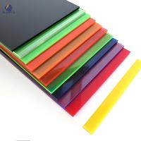 China 1250x1850mm Color Acrylic Plastic Sheet Chemical Resistance Cast Acrylic Panels for sale