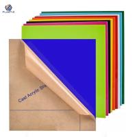 China 1.2g/Cm3 Density Colored Acrylic Sheets Cast Process For Retail / Advertising Displays for sale