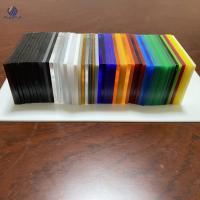 China 1.2g/Cm3 Density Colored Acrylic Sheets Cast Process For Retail / Advertising Displays for sale