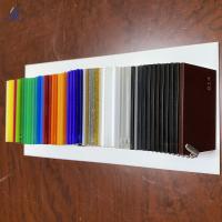 China 1.2g/Cm3 Density Colored Acrylic Sheets Cast Process For Retail / Advertising Displays for sale
