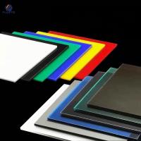 China Transparent / Opaque Color Acrylic Sheet High Impact Resistance 1.5mm-300mm Thick for sale