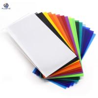 China Custom Size Color Acrylic Sheet Cast Process Colored Acrylic Panels Scratch Resistant for sale