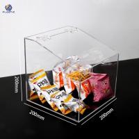 China High Transparency Acrylic Clear Storage Boxes Customized Organiser Box for sale