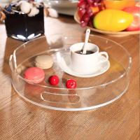 China Customized Clear Acrylic Organizer Tray , Virgin PMMA Stacking Acrylic Trays for sale