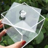China Clear Plastic Acrylic Jewelry Storage Box Custom Printing For Organizing for sale