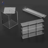 China Glossy Surface Acrylic Makeup Organizer Box Beauty Product Acrylic Cosmetic Box for sale