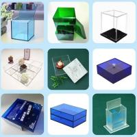 China Glossy Surface Acrylic Makeup Organizer Box Beauty Product Acrylic Cosmetic Box for sale