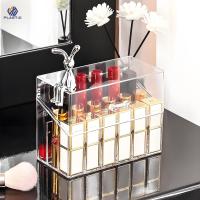 China Rectangular Shape Stackable Acrylic Storage Box For Jewelry Customizable for sale