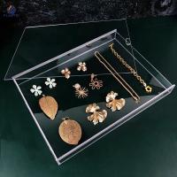 China Acrylic Lucite Serving Tray Easy To Clean Acrylic Storage Tray 3mm Thickness for sale