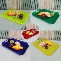 China Multi Colored Clear Acrylic Storage Trays 3mm Thickness With Customizable Logo for sale